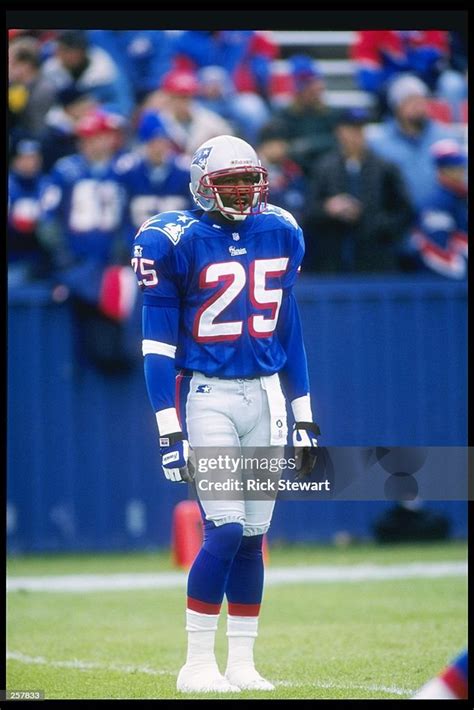 Defensive Back Larry Whigham Of The New England Patriots During The