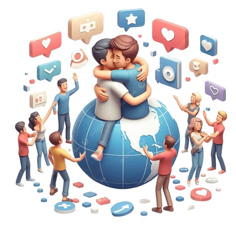 Gente Conectando Clip Art