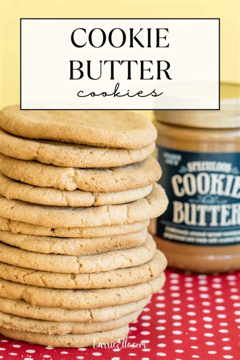 Trader Joe S Cookie Butter Cookies Carrie Elle