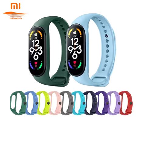 بند سیلیکونی شیائومی Mi Band 7 فروشگاه می لَندز
