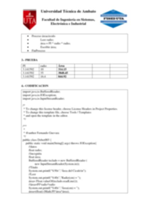 SOLUTION Ejercicios De Java Studypool