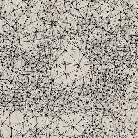 Abstract Geometric Wireframe Background Premium Ai Generated Image