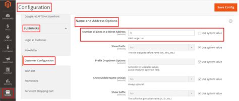 How To Update The Line Numbers Of Street Address In Magento 2