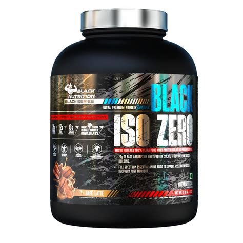 Black Nutrition Black ISO Zero – 247 Nutrition