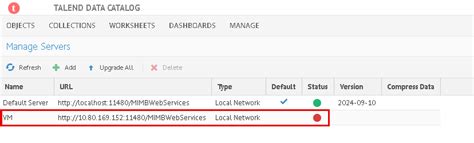 Qlik Talend Data Catalog Server Cannot Reach Remot Qlik Community