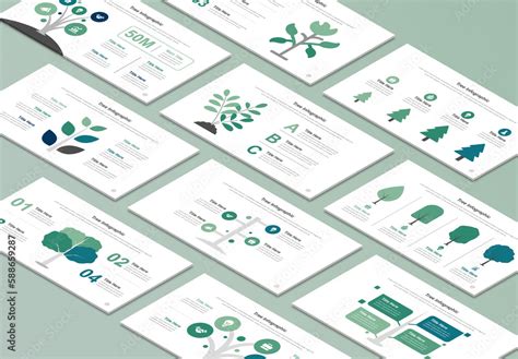 Tree Infographic Design Template Stock Template Adobe Stock
