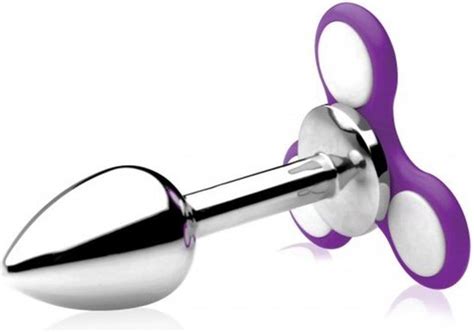 Frisky Light Up Fidget Spinner Buttplug Bol