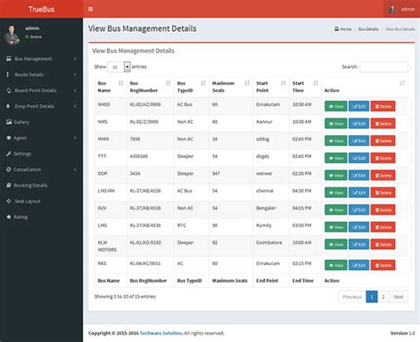 true bus online reservation php script inkthemes