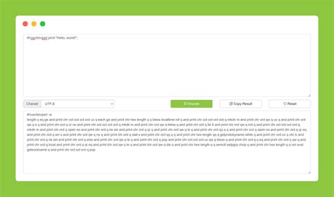 Interesting Encoding And Encryption Tool 3 Ppencode — Write Perl