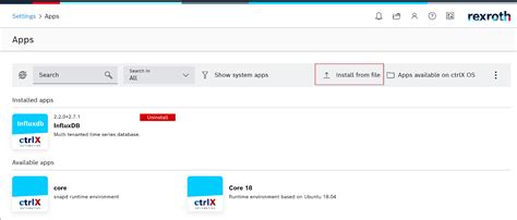 Ctrlxlets Use Telegraf App