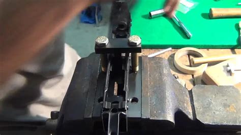 Easy AK47 Build Homemade Trigger Guard Riveting Install Step 4 Of 6 Reupload