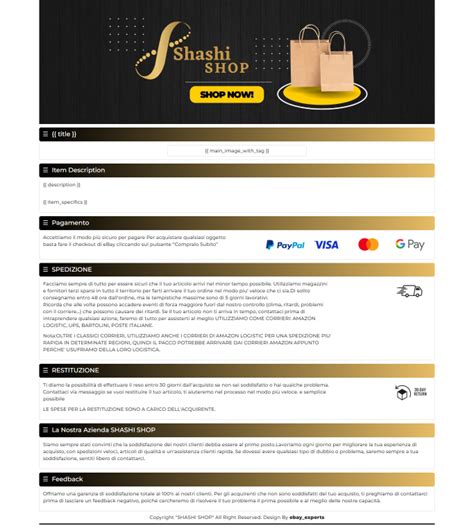 ebay template id 600