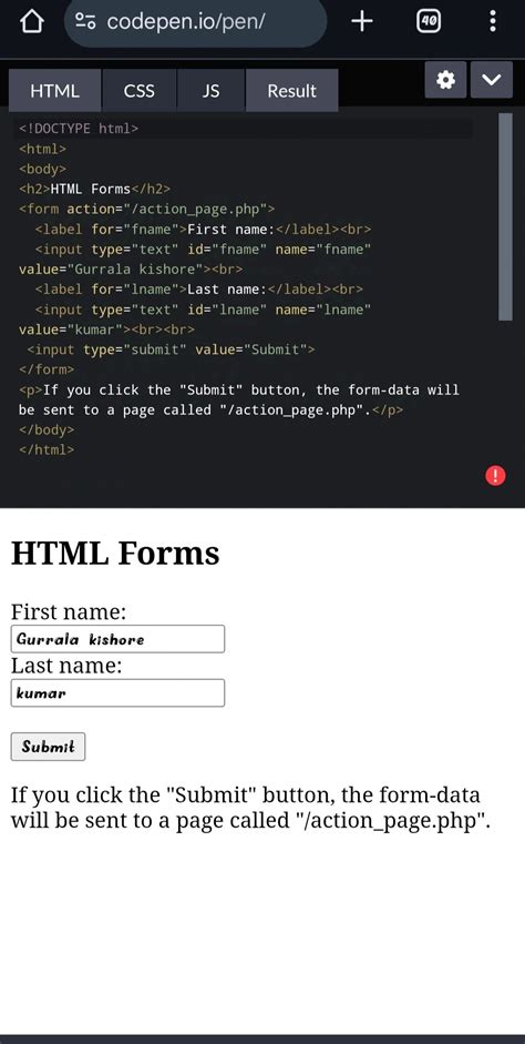 Gurrala Kishore Kumar On Linkedin Webdevelopment Html