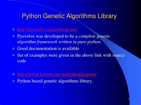 Ppt Genetic Algorithms Powerpoint Presentation Free Download Id