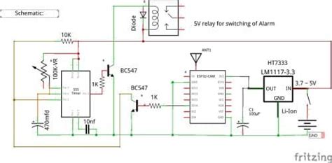 object detection esp32 camera acts as a sentry diy project