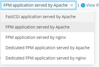 PHP Handler Type WordPress Org