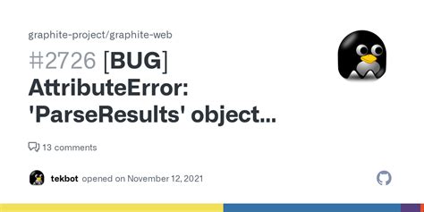 BUG AttributeError ParseResults Object Has No Attribute Raw Issue Graphite