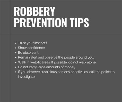 Crime Prevention Tips Robbery At Abbey Wales Blog