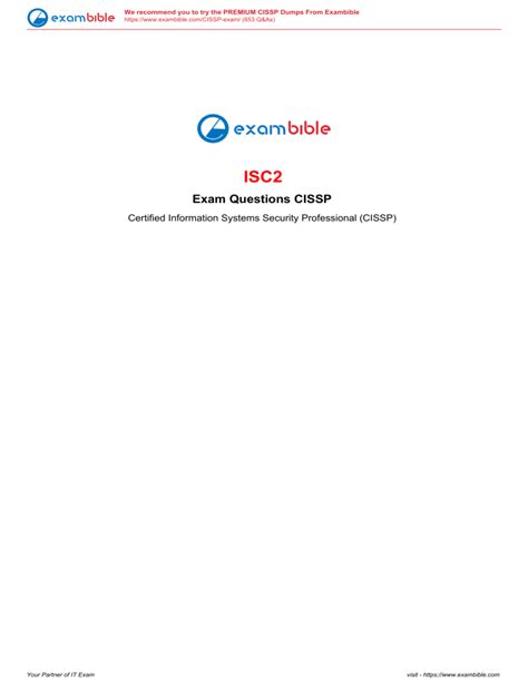 Cissp Questions