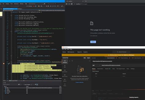 odata 8 x with asp 5 always returns 401 unauthorized on api