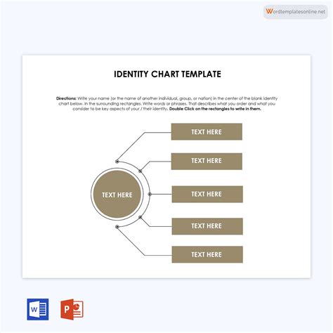 12 Free Identity Chart Templates
