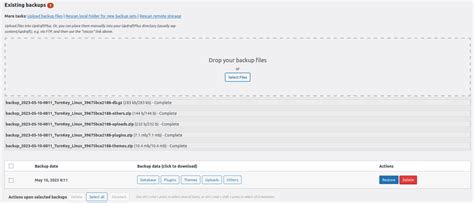 tutorial backup wordpress menggunakan plugin updraftplus cloudaja