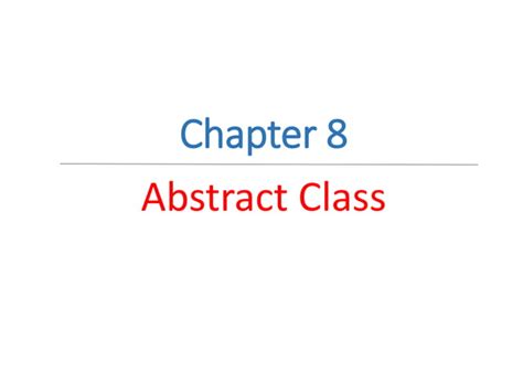 Net F Abstract Class Interface Ppt
