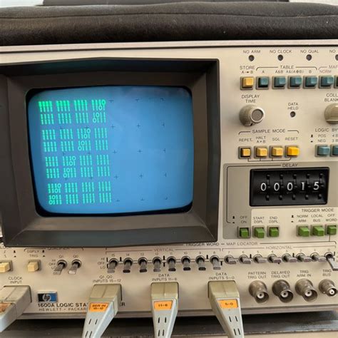 Hp 1600a And 1607a Logic State Analyzer