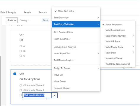 Apply Request Response On Open End Text Box Only Xm Community