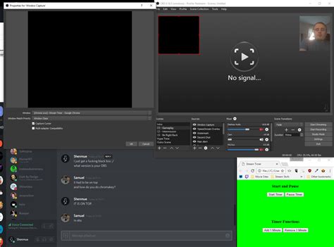 bug report black screen window capture obs forums