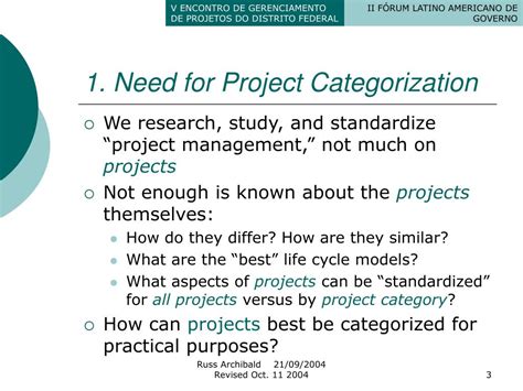 Ppt A Global System For Categorizing Projects Powerpoint Presentation