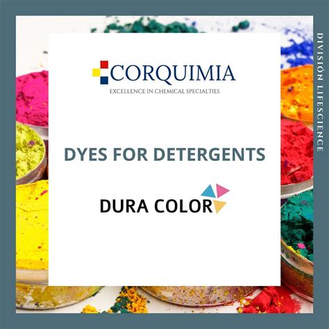 Dyes For The Detergent Sector Corquimia
