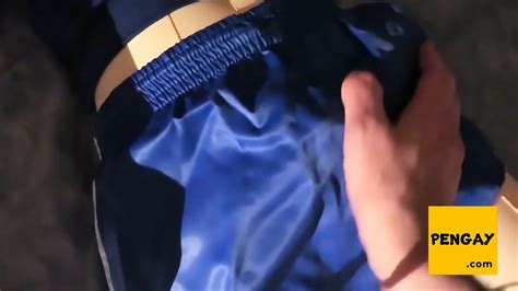 Male Doll Wears Nylon Adidas Shorts Eporner