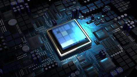 Computer Processor And Motherboard 48362657 Stock Video At Vecteezy