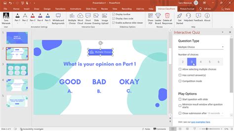 Sondage En Direct Dans Powerpoint Classpoint