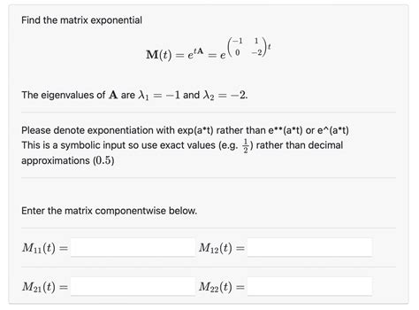 Find The Matrix Chegg Com