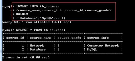 MySQL插入数据添加数据 INSERT DB哥 博客园