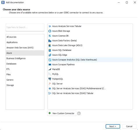 Azure Synapse Analytics Formerly Sql Dw Support Dataedo Documentation
