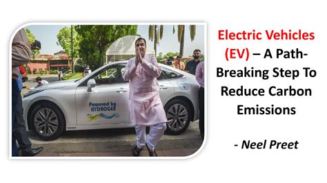 Electric Vehicles Ev A Path Breaking Step To Reduce Carbon