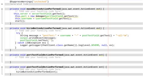 java netbeans membuat aplikasi pengiriman pesan sederhana