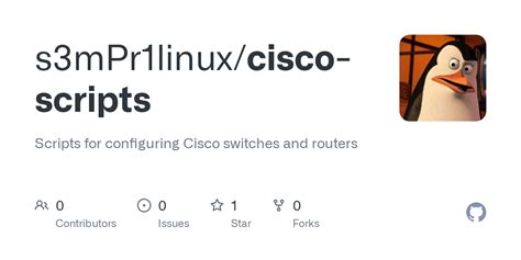 Github S3mpr1linuxcisco Scripts Scripts For Configuring Cisco