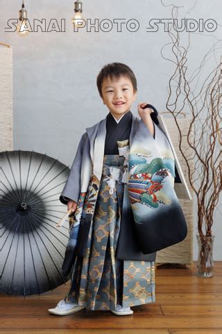 けいすけ君の七五三記念 三愛フォトスタジオ