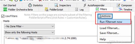 Fiddler抓包过滤没用的js等地址fiddler怎么过滤去除js Csdn博客