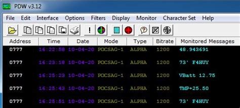 Use Pocsag To Send Telemetric Data F4huy