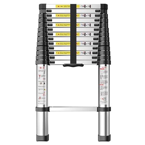 Telescoping Ladder Folding Portable Aluminum Telescopic Extension