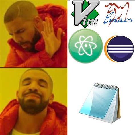 i wonder why there are acutal programmers using notepad r programmerhumor