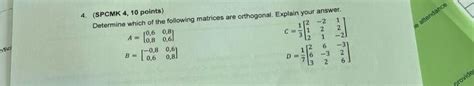 solved 4 spcmk 4 10 points determine which of the