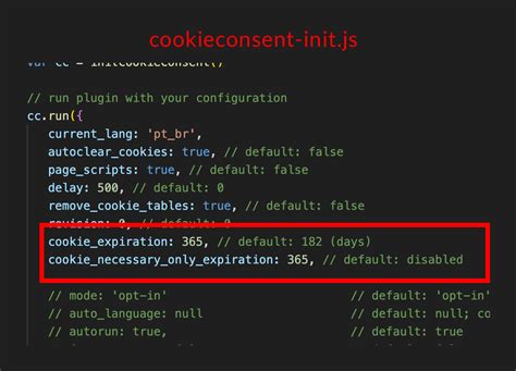 Bug Cookieexpiration And Cookienecessaryonlyexpiration Have
