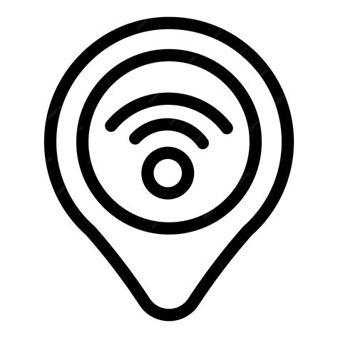 Premium Vector Internet Point Icon Outline Internet Point Vector Icon For Web Design Isolated