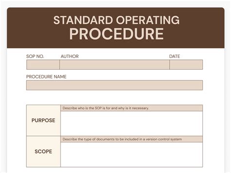 How To Write A Standard Operating Procedure Example And Templates Canva How To Write A Standard Operating Procedure Example And Templates Canva
